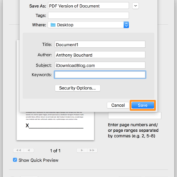 Jak na Macu rychle podepsat PDF dokument – Letem světem Applem