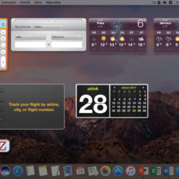Dashboard v macOS. O co se jedná a jak jej použít – Letem světem Applem