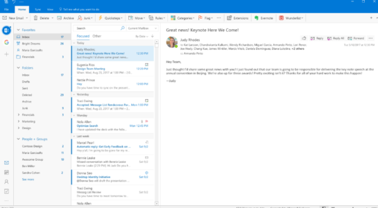 Microsoft מכין Outlook מחודש עבור Mac – Letem svetem Applem