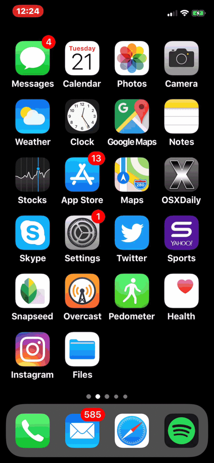 Jak na iPhonu X zobrazit stav baterie v procentech – Letem světem Applem