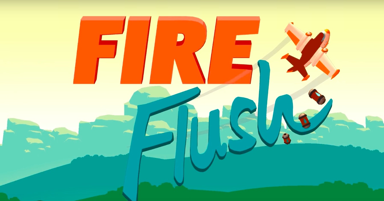 Staňte se pilotem požárního letadla v zábavné hře Fire Flush pro iOS ...