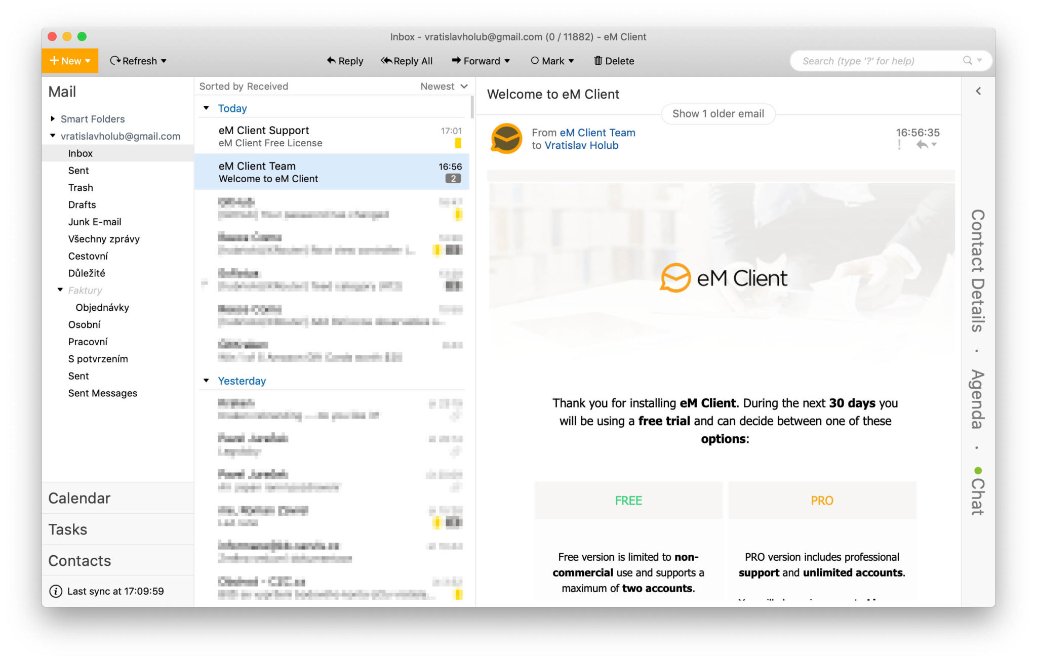 Recenze eM Client: Jedinečný poštovní klient pro váš Mac – Letem světem ...