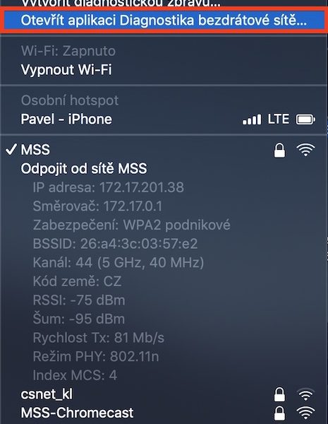 Využijte svůj Mac k nalezení nejlepšího kanálu pro síť Wi-Fi – Letem ...