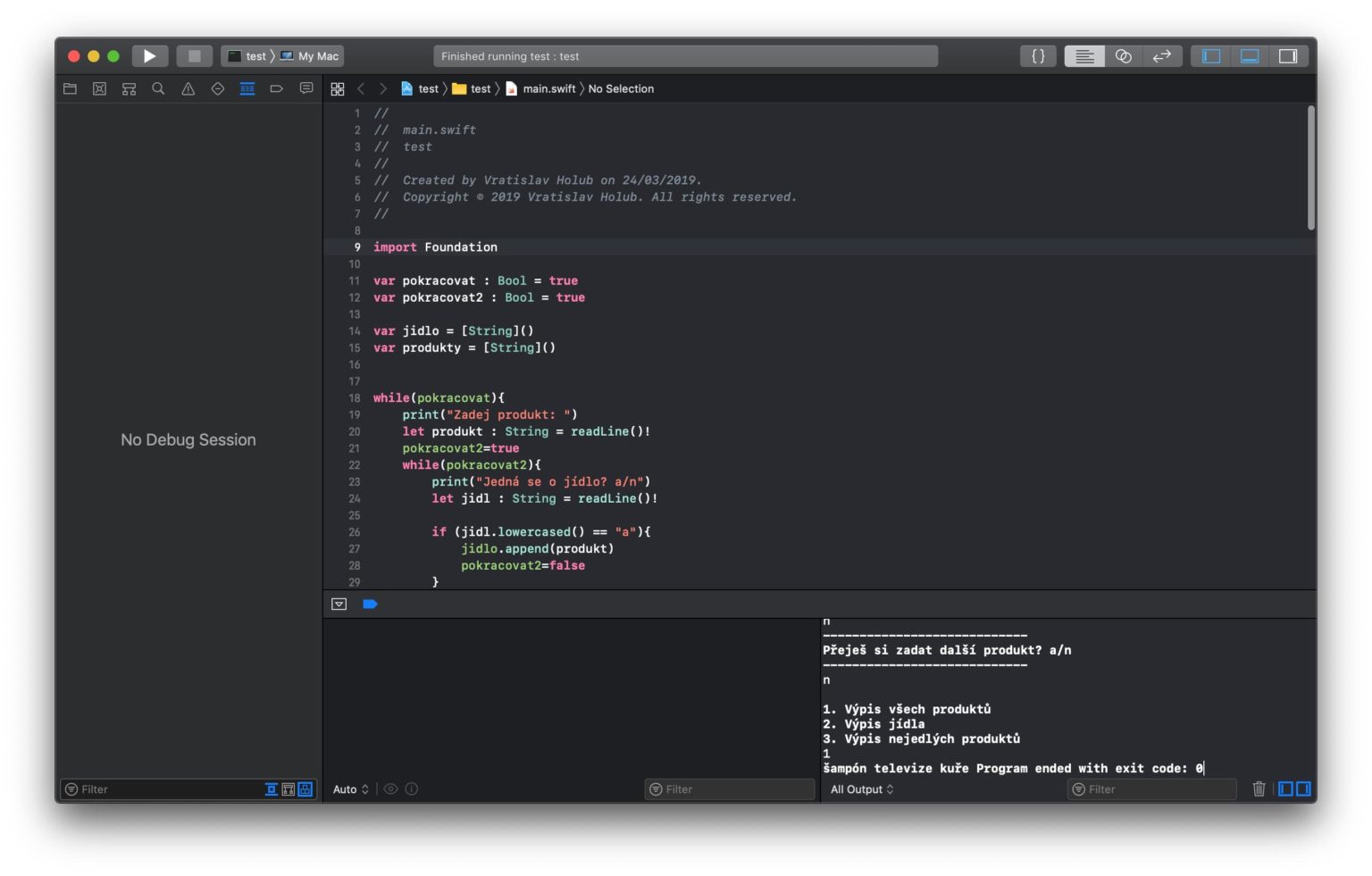 Začínáme programovat ve Swiftu – část 12. – Letem světem Applem