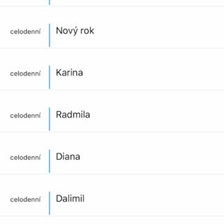 Jak do Kalendáře na iPhonu přidat české jmeniny – Letem světem Applem