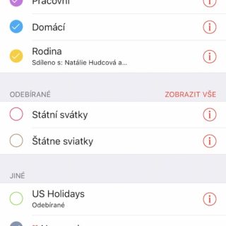 Jak do Kalendáře na iPhonu přidat české jmeniny – Letem světem Applem