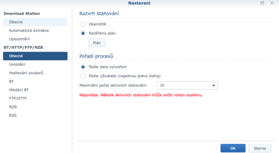 First steps with Synology: Download Station and its settings - Letem ...