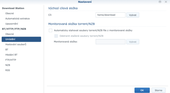 First steps with Synology: Download Station and its settings - Letem ...