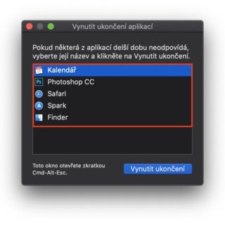 Kde se na Macu nachází Ctrl + Alt + Delete – Letem světem Applem