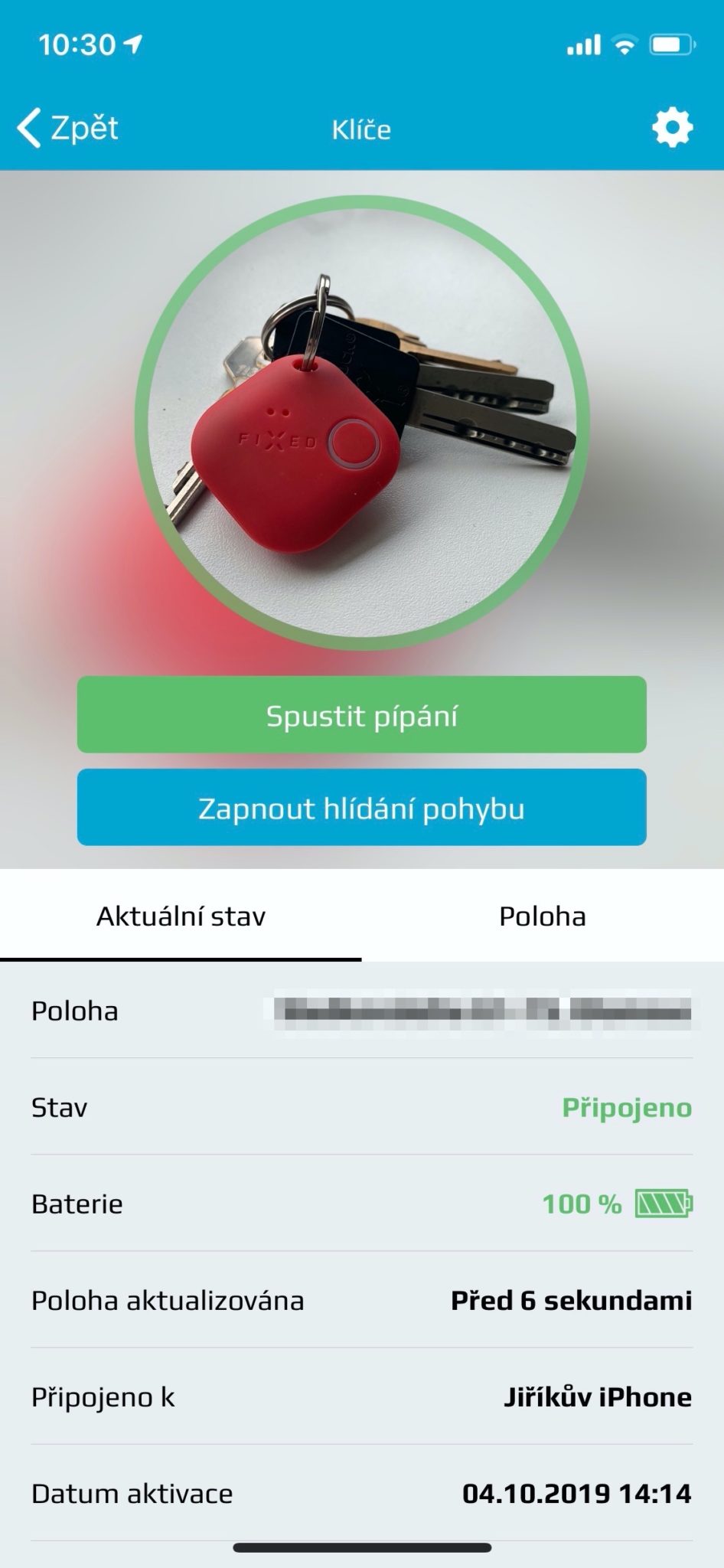 Recenze FIXED Smile: Dejte sbohem ztrátám vašich osobních věcí – Letem světem Applem