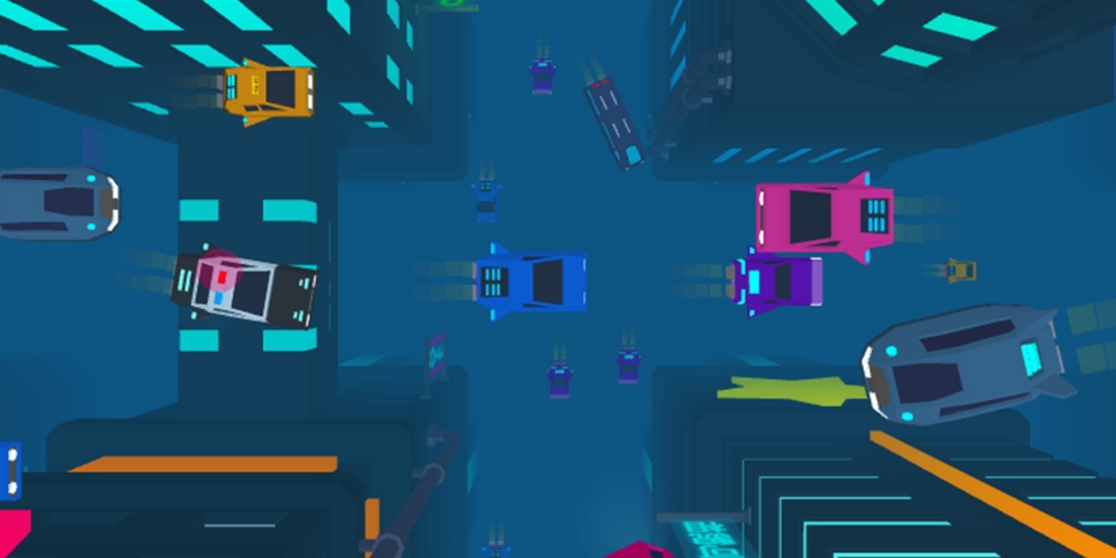 CyberDrive: Proleťte se na iPhonu létajícími auty ve futuristickém ...