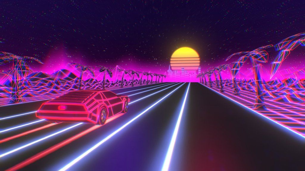 Chcete se prohánět neonovými ulicemi? Hříčka Retro Drive pro iOS vám to ...