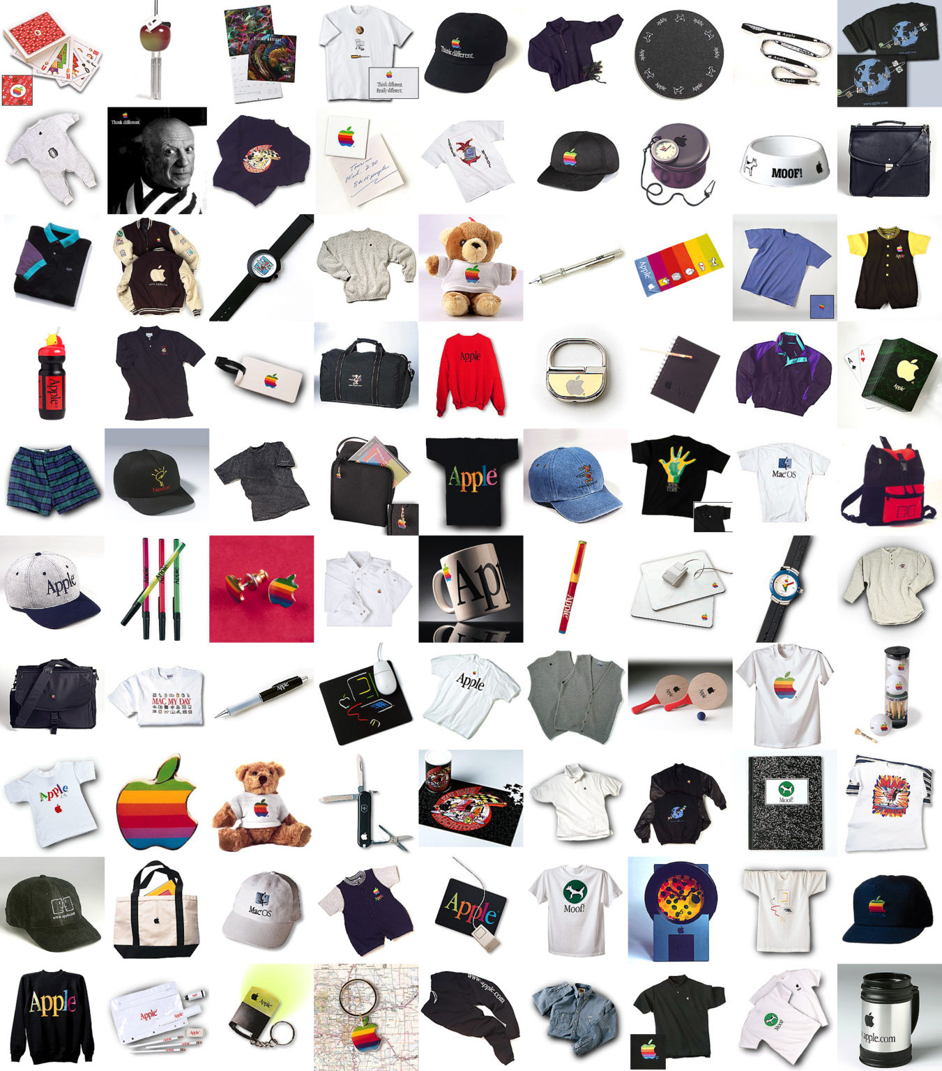 Co bylo před Apple Storem? Takto Apple v 90. letech prodával svůj merch ...