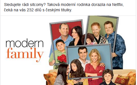 Seriál Taková moderní rodinka dorazil na Netflix – Letem světem Applem