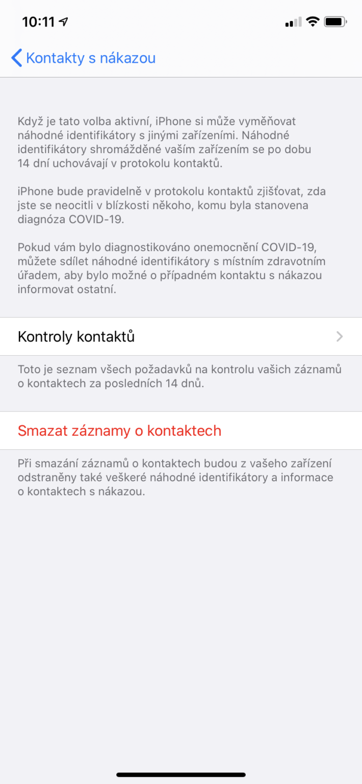 eRouška 2.0: Takto na iPhonu vypadá nové rozhraní pro boj s koronavirem ...