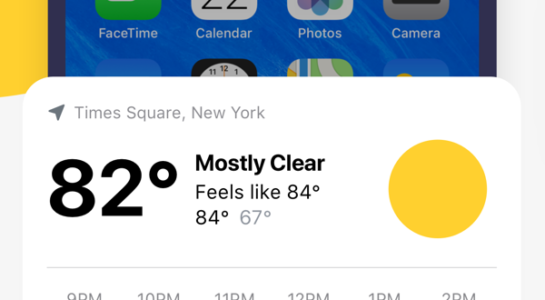 Nejlepší widgety pro počasí na iPhone – Letem světem Applem
