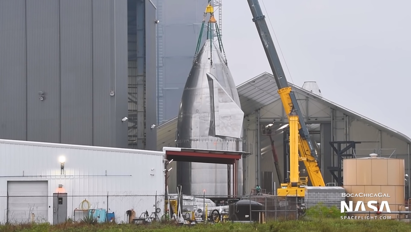 SpaceX heeft al een ander Starship-prototype in de hangar staan. Bekijk ...