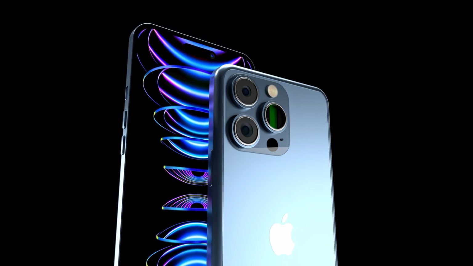 Mrkněte na první větší koncept iPhonu 15 Pro s polozaoblenými boky ...