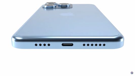 Mrkněte na první větší koncept iPhonu 15 Pro s polozaoblenými boky ...