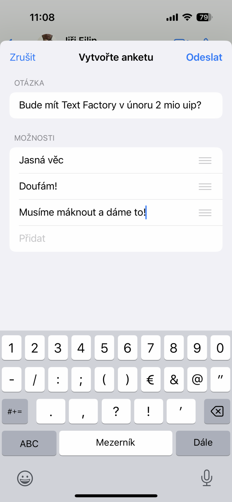 Jak vytvořit anketu ve WhatsApp – Letem světem Applem