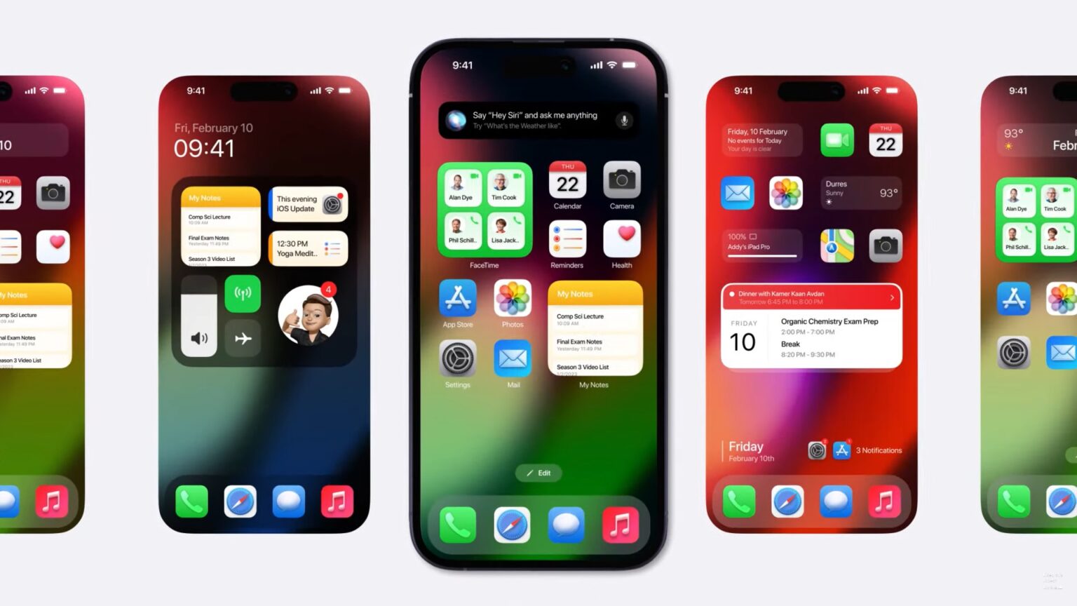 iOS 17 přinese další zásadní přepracování zamykací obrazovky – Letem ...