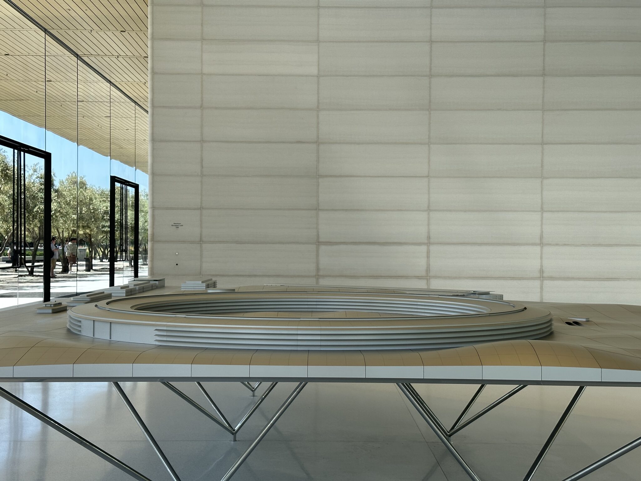 Z Apple Den augmented reality-park, der bruger den fysiske model i ...