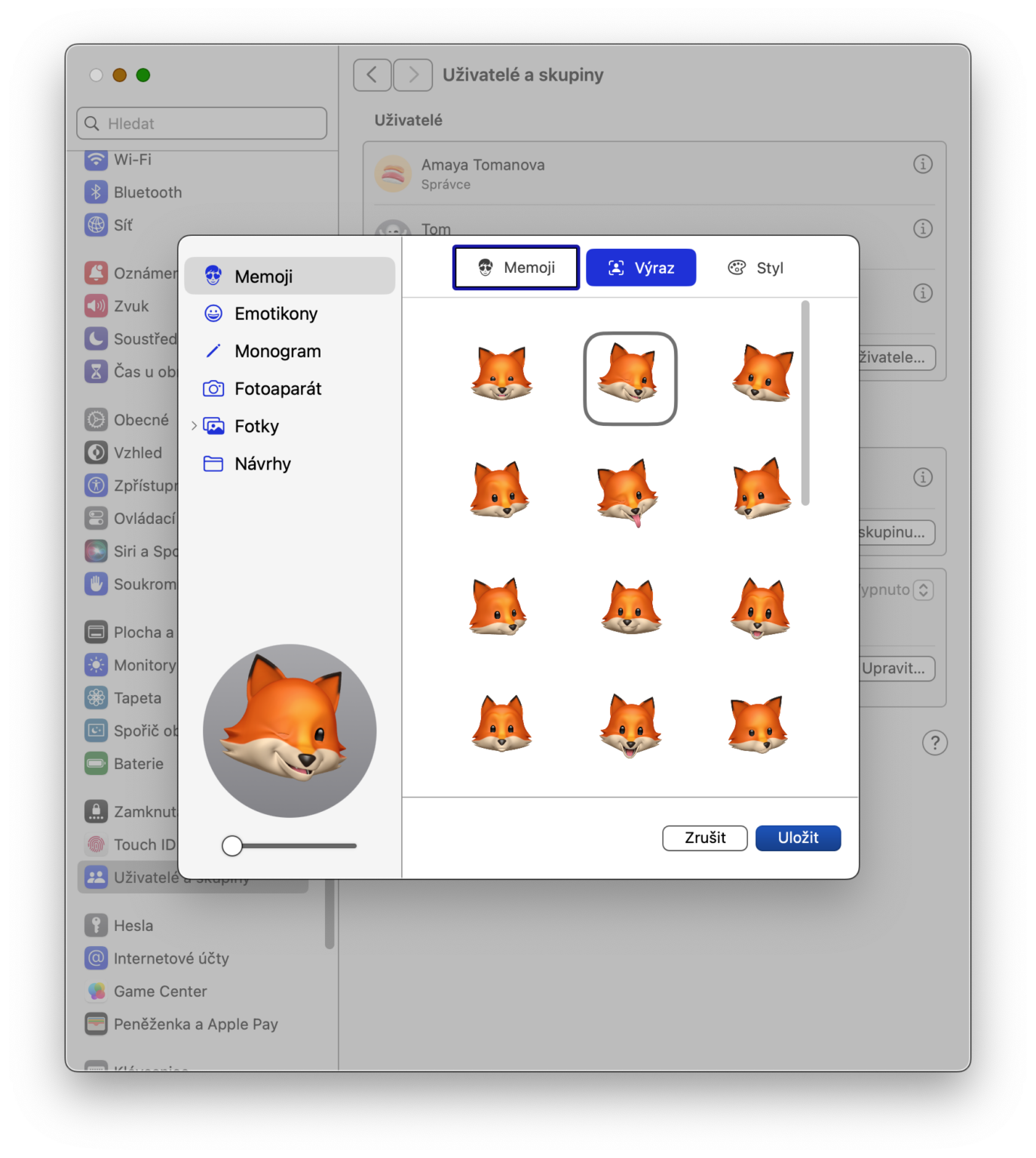 Jak na Macu nastavit animovaný profilový obrázek – Letem světem Applem