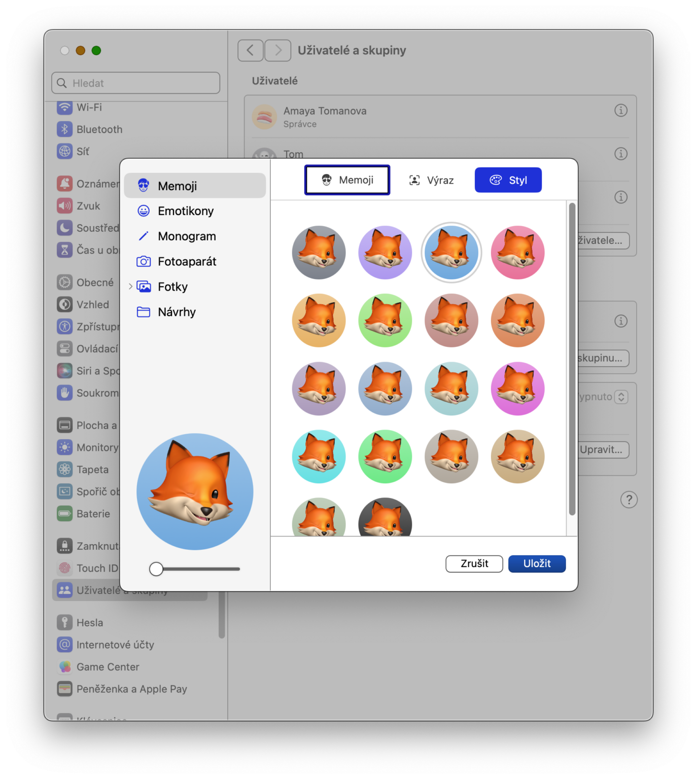 Jak na Macu nastavit animovaný profilový obrázek – Letem světem Applem