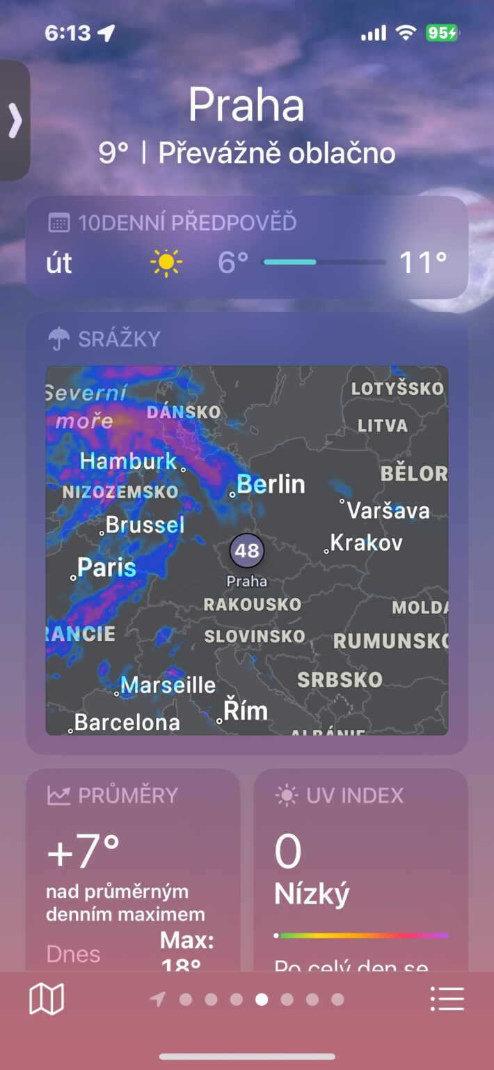 5 tipů pro Počasí v iOS, díky kterým budete neustále v obraze – Letem ...