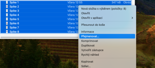 Jak na Macu hromadně přejmenovat soubory – Letem světem Applem