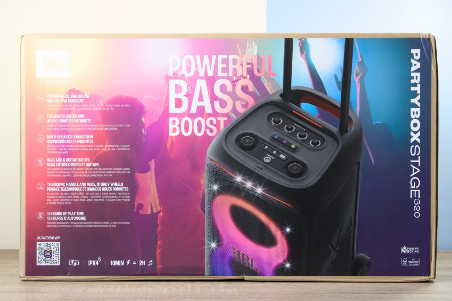 Обзор JBL PartyBox STAGE 320: Party Master идеального размера с ...