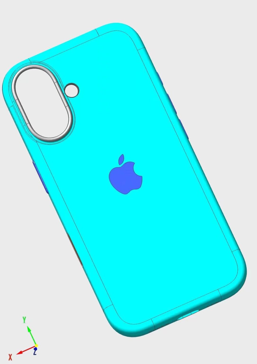 Apple unikl CAD render iPhonu 16! Potvrzuje hned dvě zásadní novinky ...