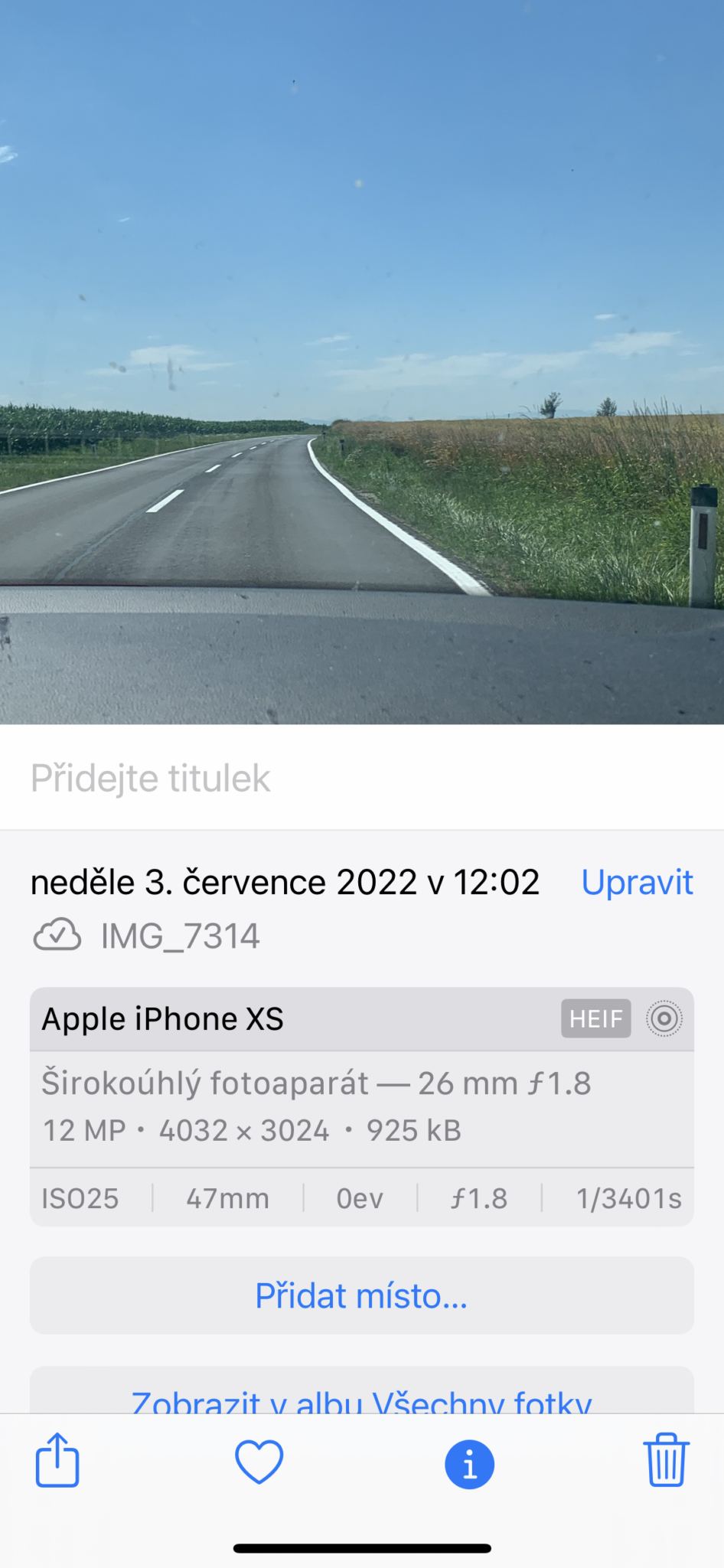 Jak z fotek na iPhonu odstranit údaje o poloze – Letem světem Applem