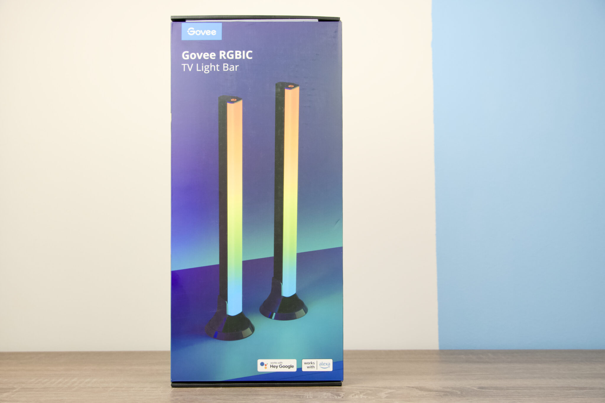 Review Govee Smart LED RGBIC panel 38 cm for TV 43-75″: Practical TV ...