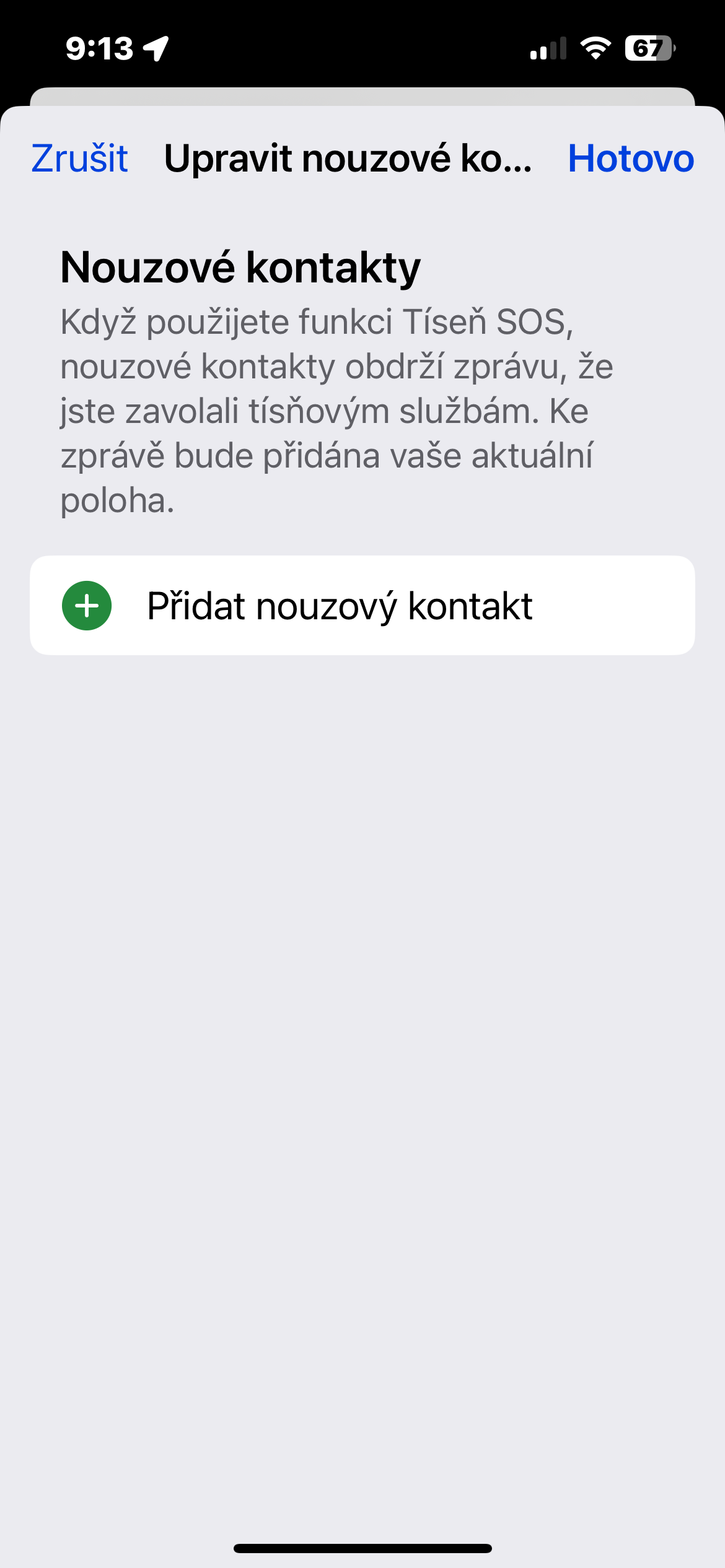 Jak nastavit nouzové kontakty – Letem světem Applem