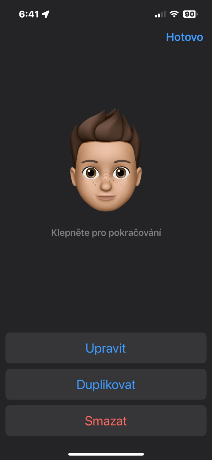 Jak vytvořit vlastní Memoji – Letem světem Applem