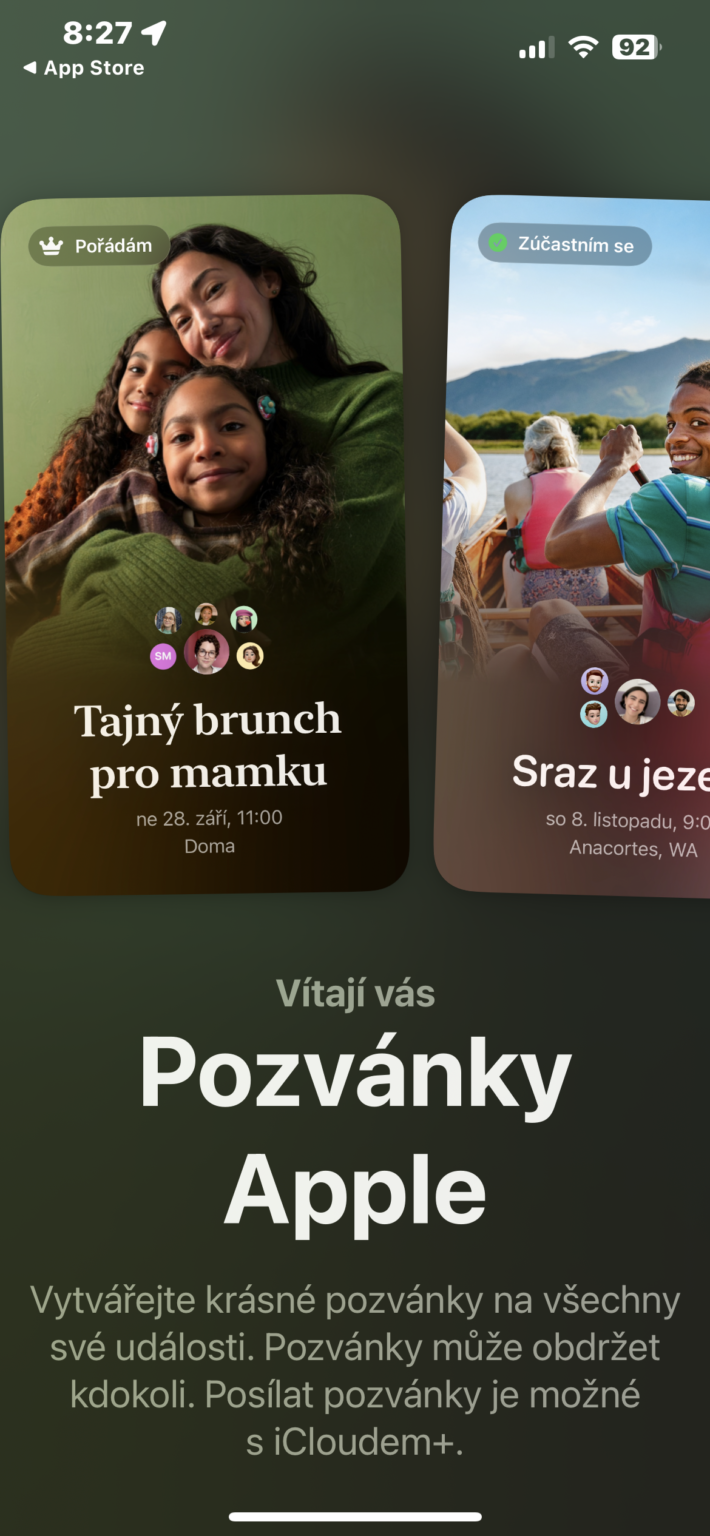 Vše, co byste měli vědět o nové aplikaci Pozvánky Apple – Letem světem Applem