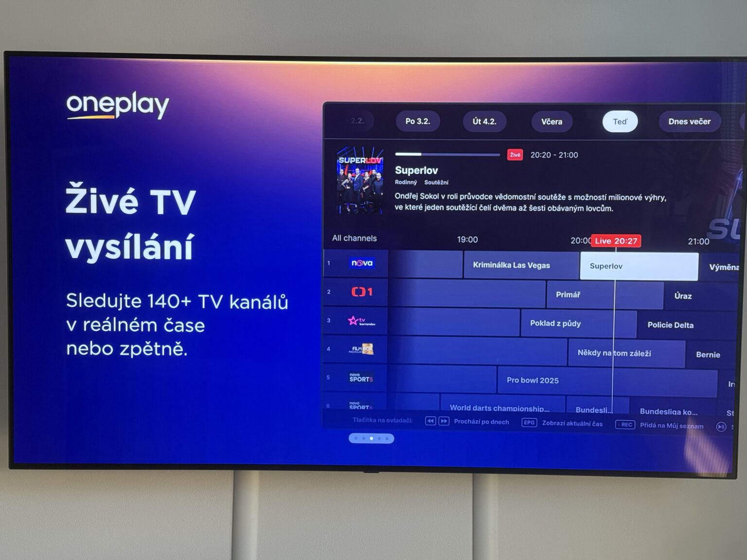 OnePlay odstartovalo! Jak vypadá a co potřebujete vědět o novince ...