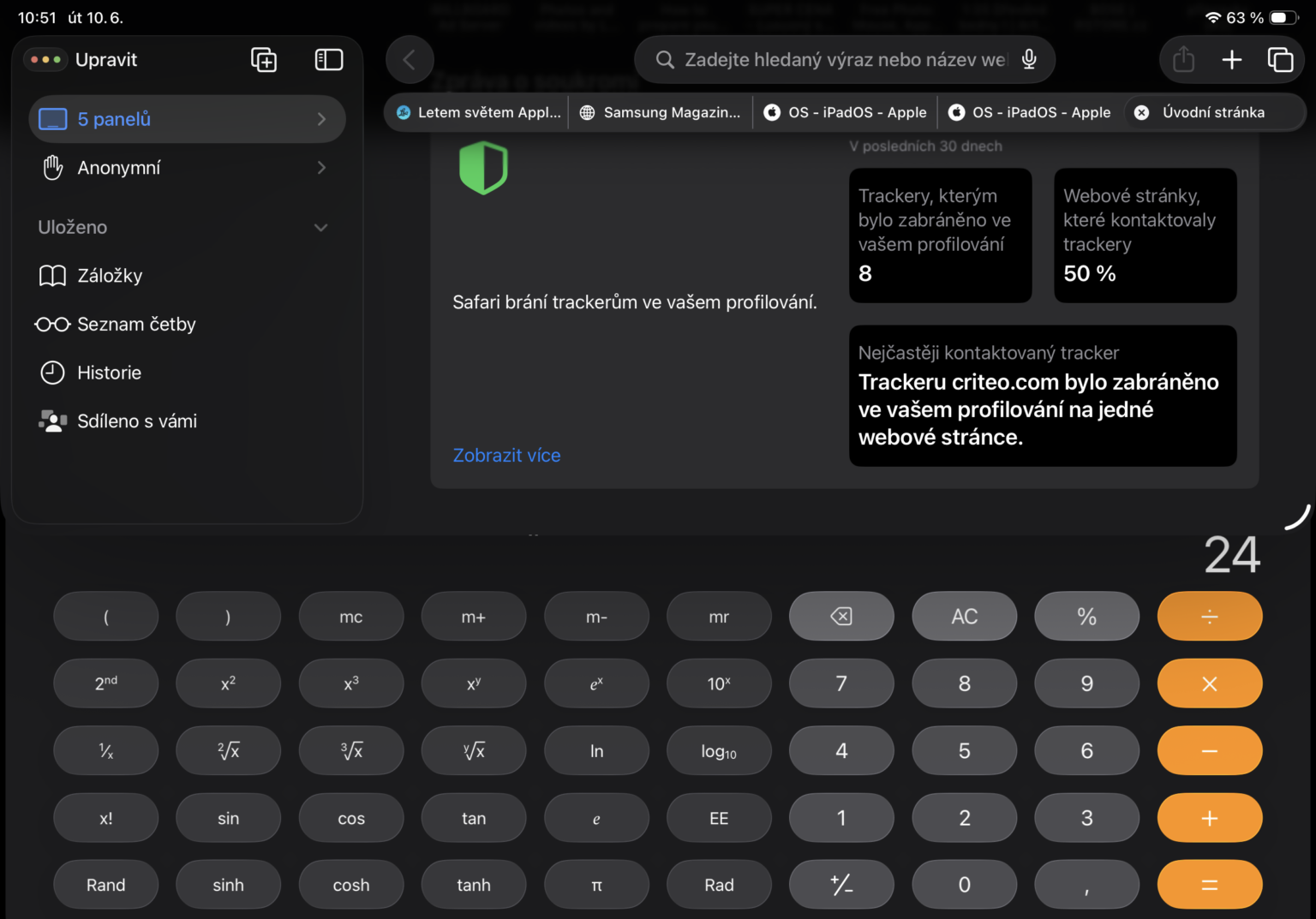iPadOS 26 screenshoty a první dojmy – Letem světem Applem