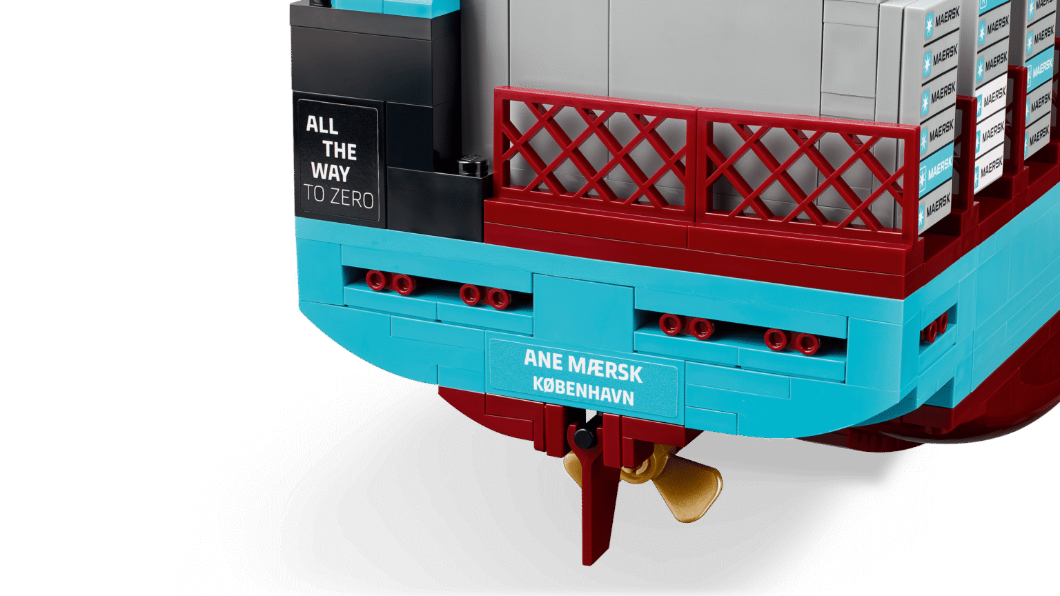 LEGO har introduceret endnu en lækkerbisken! Dette containerskib er et ...